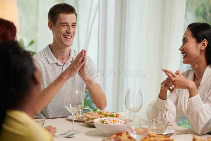 512 Multicultural Dinner Table Stock Photos - Free & Royalty-Free Stock ...