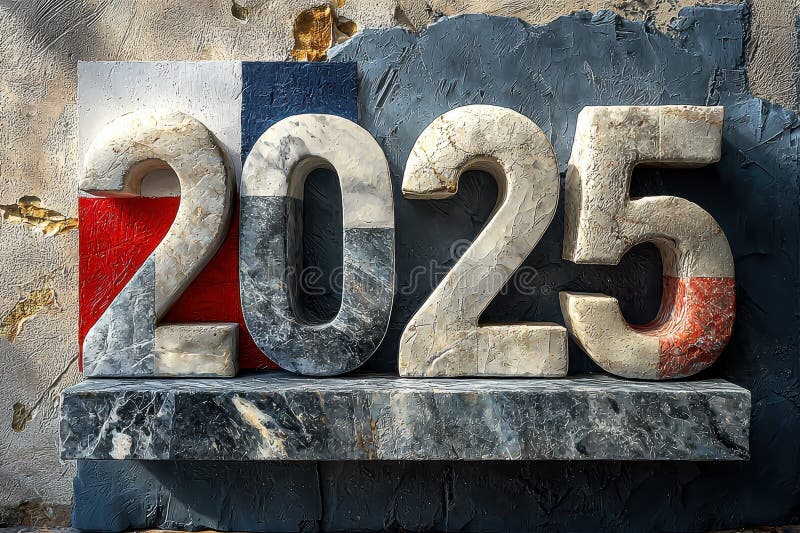 We Joyfully Celebrate the Vibrant Year 2025 with a Stunning Artistic ...