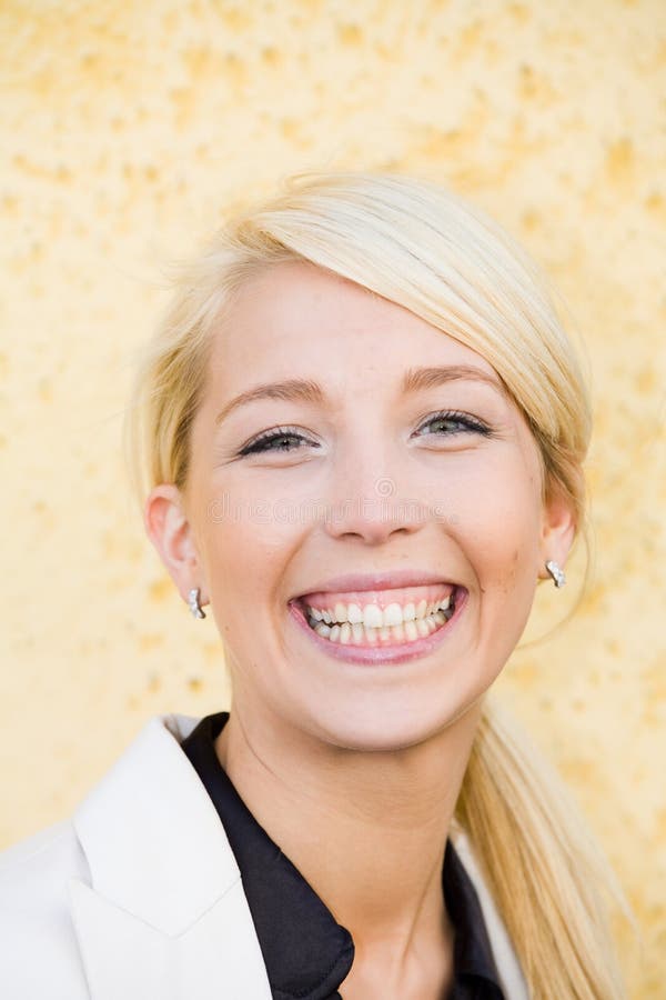 Joyous Grin stock photo. Image of headshot, adult, enjoying - 3770342