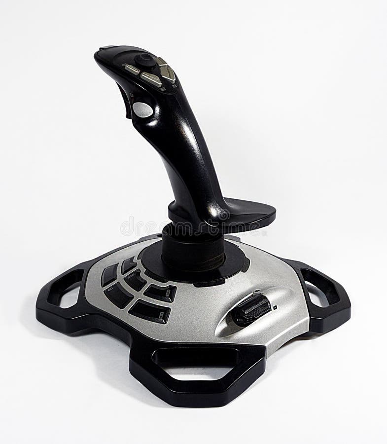 Joystick imagen de archivo. Imagen de blanco, ocio, ordenador - 104504957