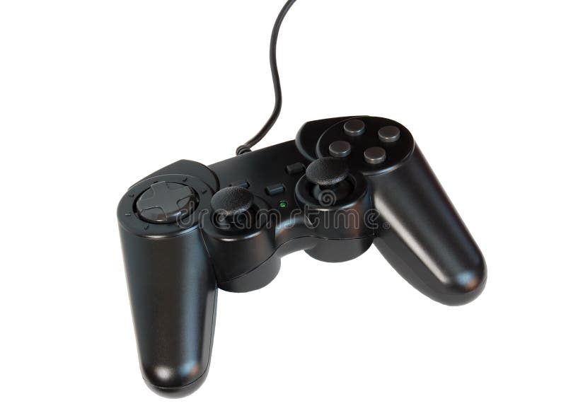 Joystick stock photo. Image of black, playful, closeup - 19020724