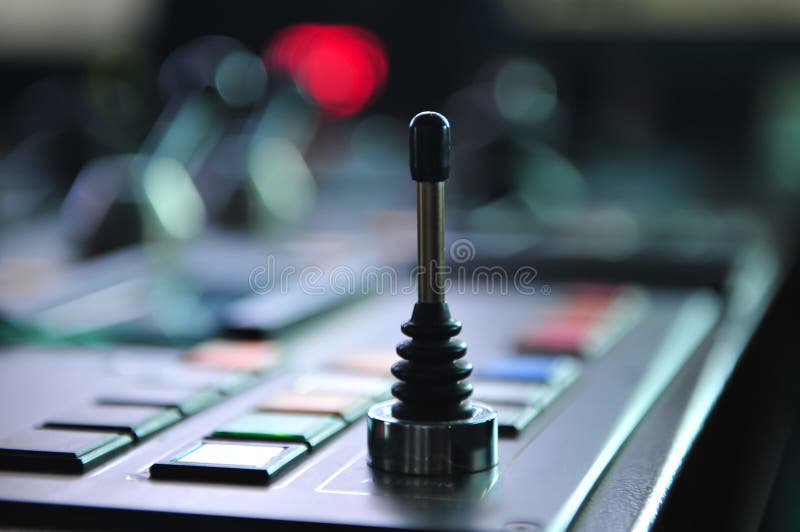 Joystick stock image. Image of lever, precision, bridge - 49407295