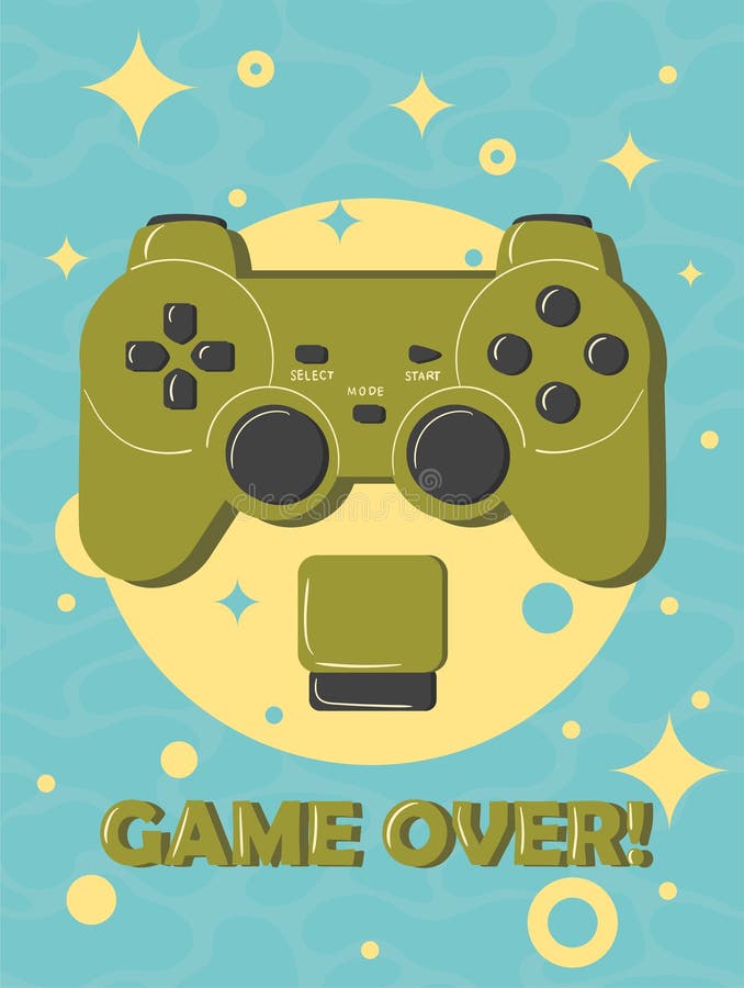 Joystick Controller. Analog Joystick. Game Pad Stick. Game Over. Can Be ...