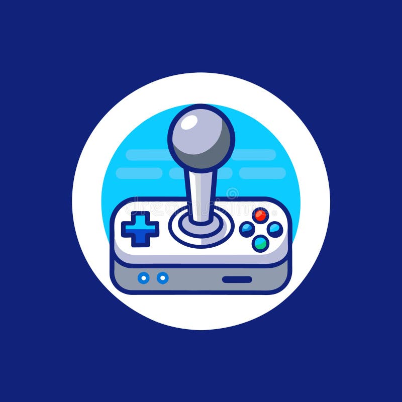 Joystick Game Cartoon Vector Icon Illustration Stock Vector ...