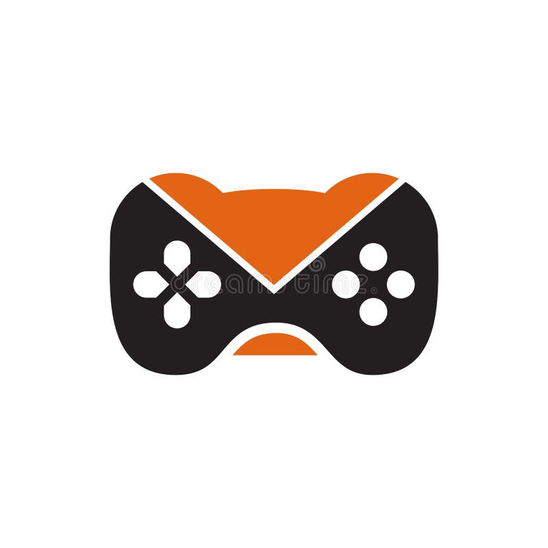 Joystick Game Controller Logo Design Template Stock Vector ...