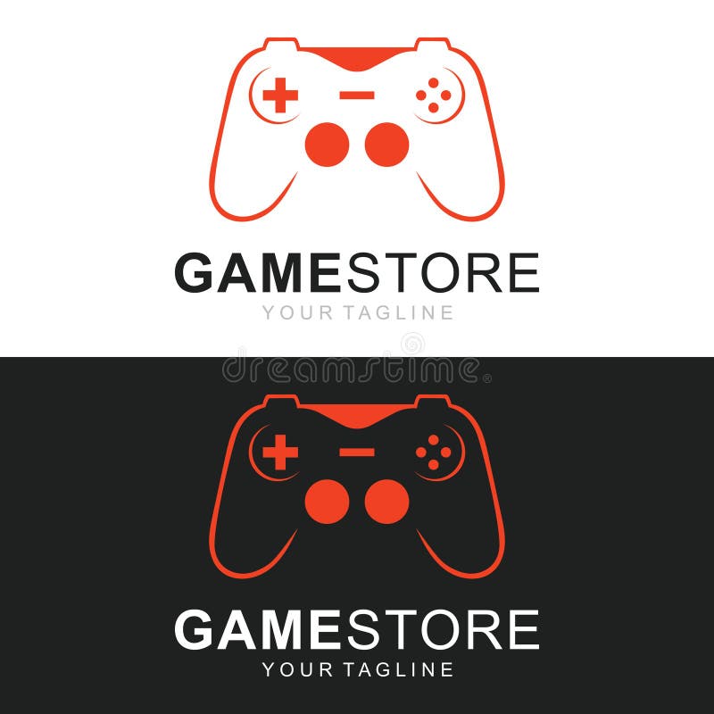 Joystick Game Controller Logo Icon Stock Vector - Illustration of ...