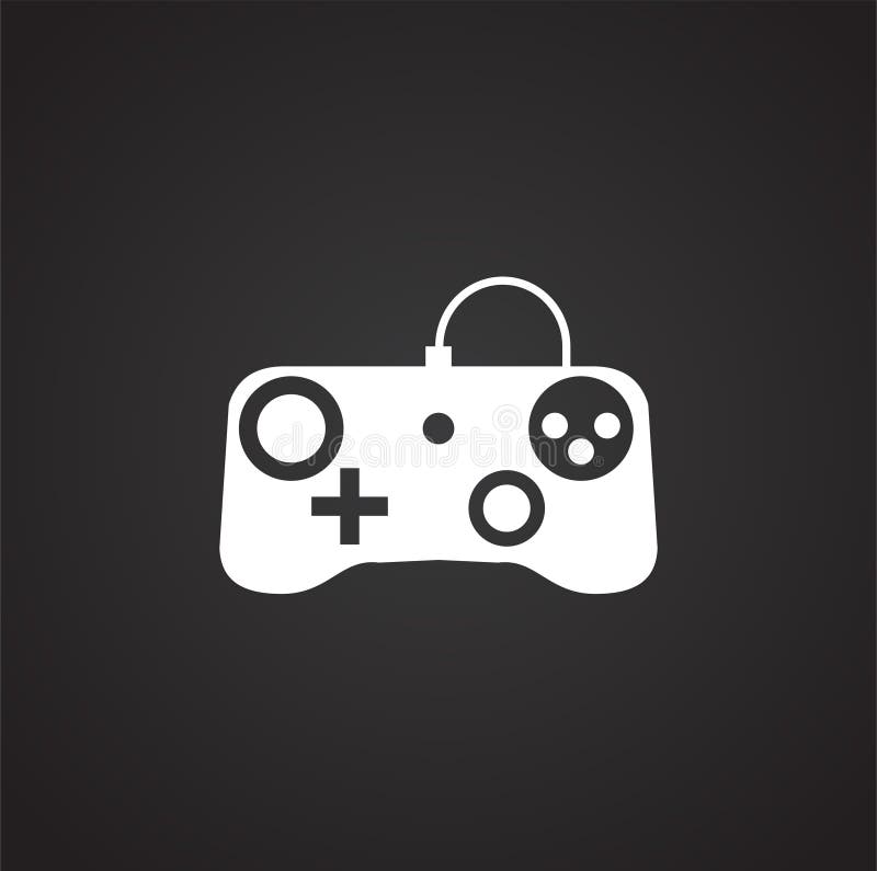 Joystick Icon on Background for Graphic and Web Design. Simple ...
