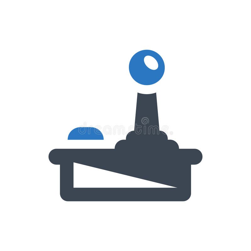 Joystick Icon Vector, Gaming Joystick, Game Controller Icon Stock ...