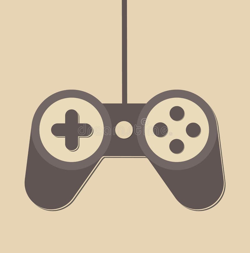 Joystick Joypad Game Controller Icon Logo Stock Vector - Illustration ...