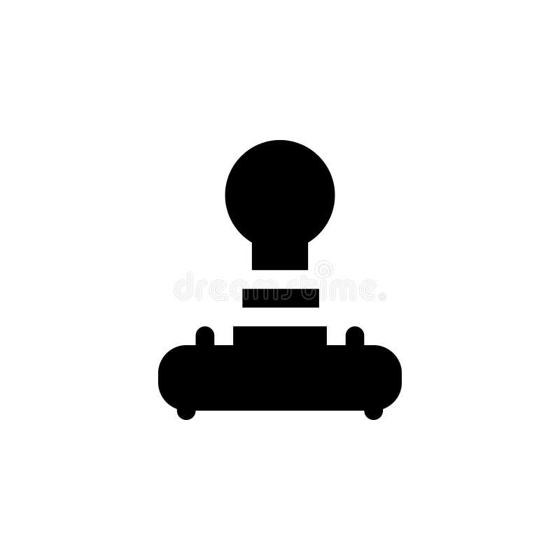Joystick Vector Icon. Computer Component Icon Solid Style. Perfect Use ...