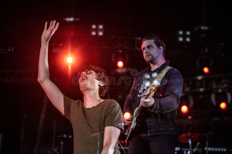 Joywave in Concert at the Coral Sky Ampitheatre Editorial Photography ...