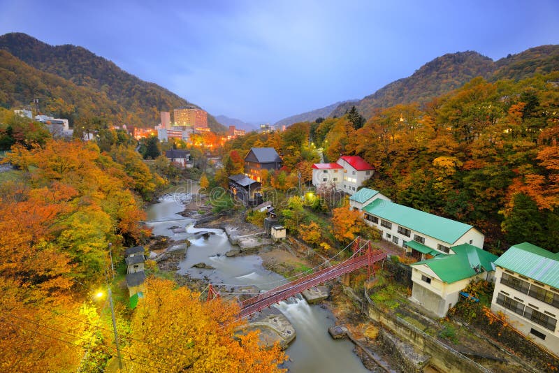 Jozankei, Hokkaido stock photo. Image of resort, hokkaido - 30889002