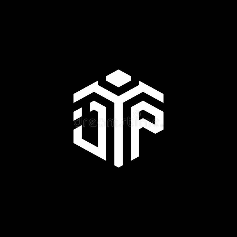 JP Monogram Logo with Abstract Hexagon Style Design Template Stock ...