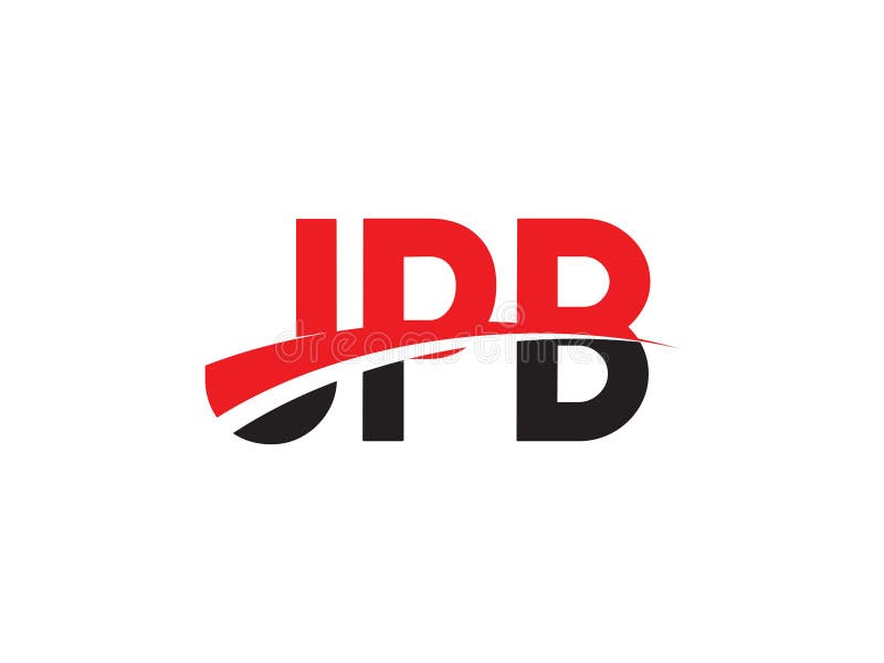 JPB Letter Initial Logo Design Vector Illustration Stock Vector ...