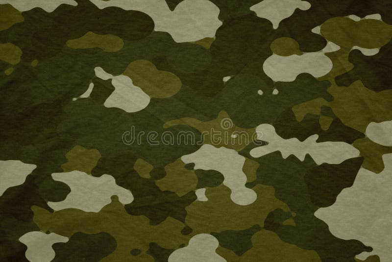 Realistic Military Camouflage Canvas Fabric Texture Stock Photo - Image ...