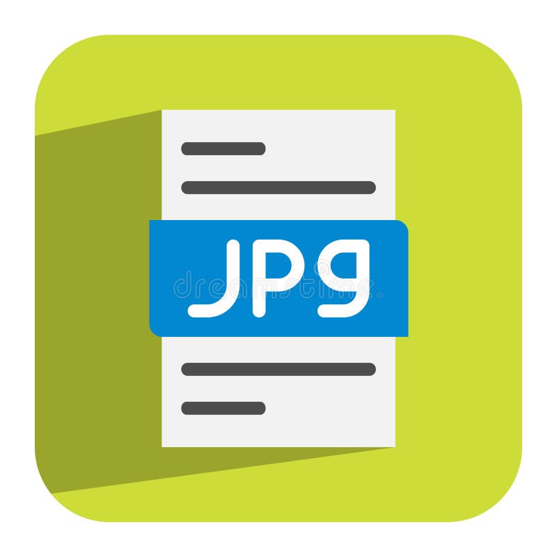 Jpg Document Flat Icon. Elegant File Icon for Smooth User Interface ...