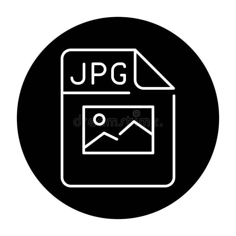 JPG File Color Line Icon. Format and Extension of Documents Stock ... JPG File Color Line Icon. Format and Extension of Documents Stock ...