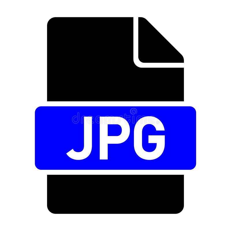 JPG File Format Icon stock vector. Illustration of designed - 274593437
