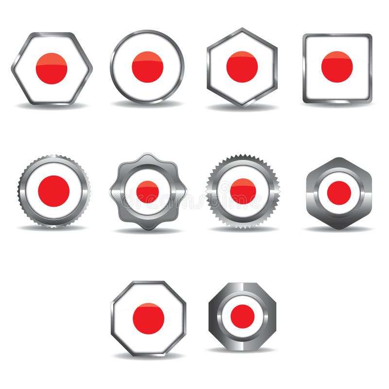 Jpn1 stock vector. Illustration of japan, insignia, symbol - 187499364
