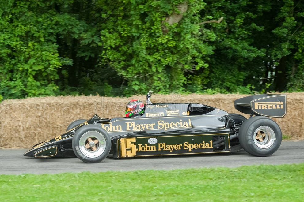 JPS Lotus F1 editorial stock photo. Image of transport - 25528648