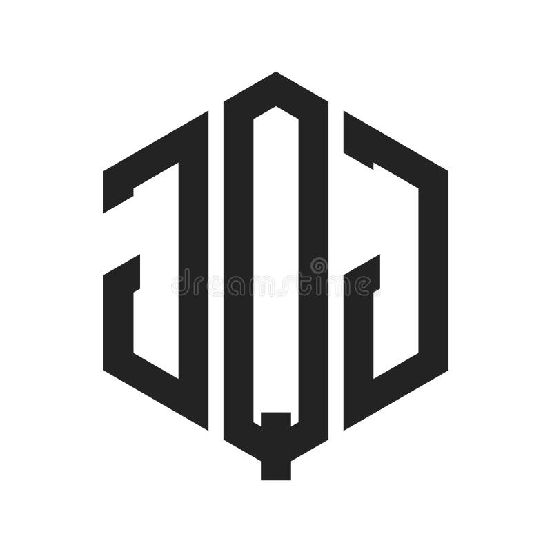 JQJ Logo Design. Initial Letter JQJ Monogram Logo Using Hexagon Shape ...