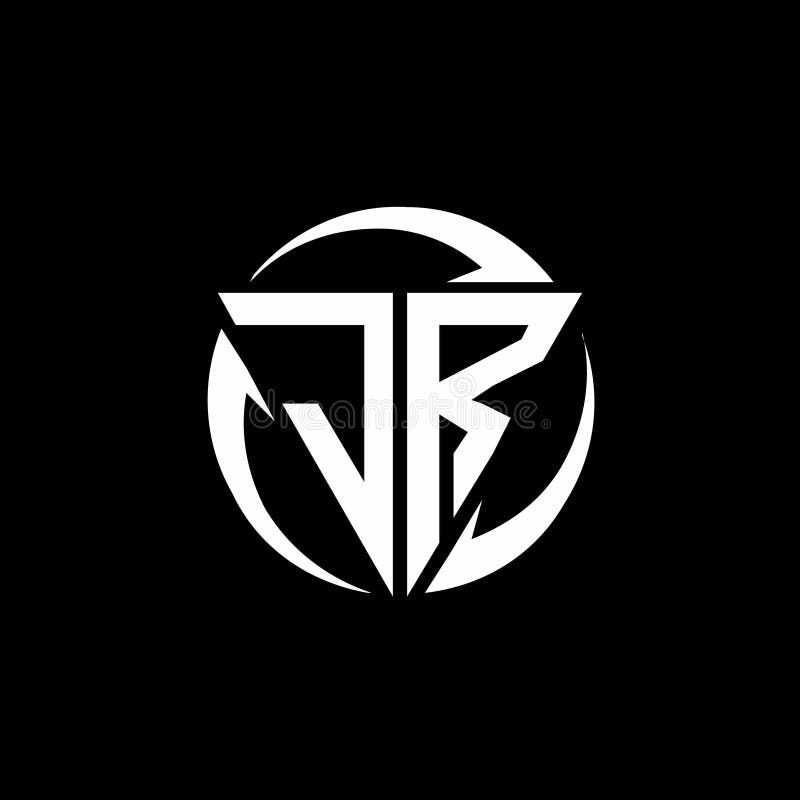 JR Logo Monogram Design Template Stock Vector - Illustration of ...