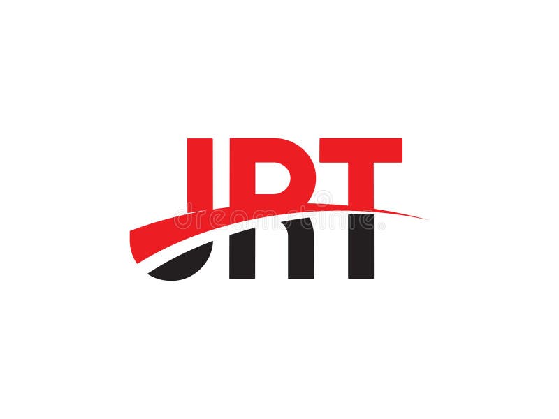JRT Letter Initial Logo Design Vector Illustration Stock Vector ...