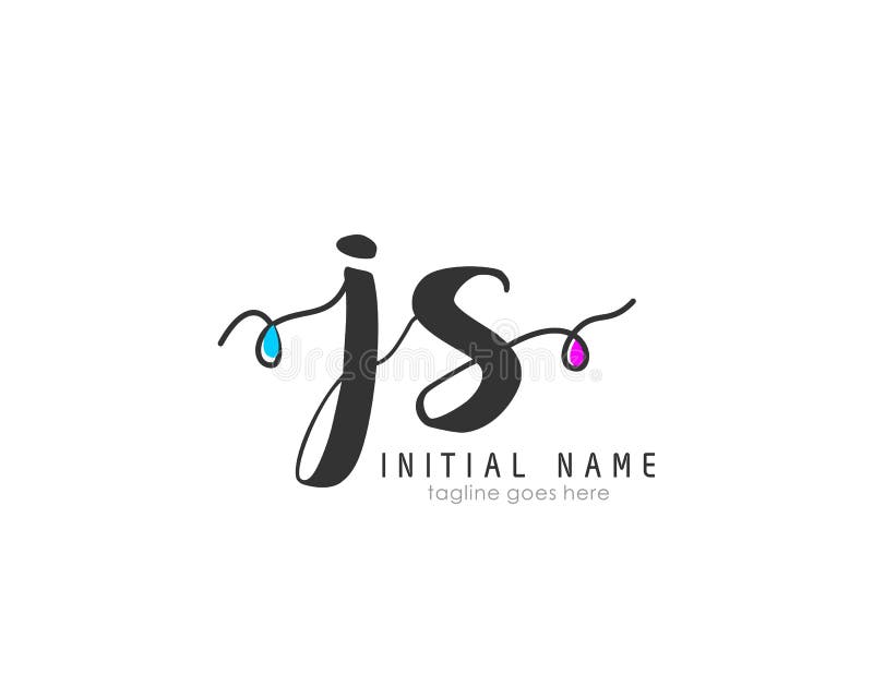 Js Signature Stock Illustrations – 240 Js Signature Stock Illustrations ...
