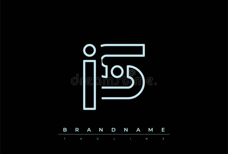 JS Technology Letter Logo Template Stock Vector - Illustration of ...