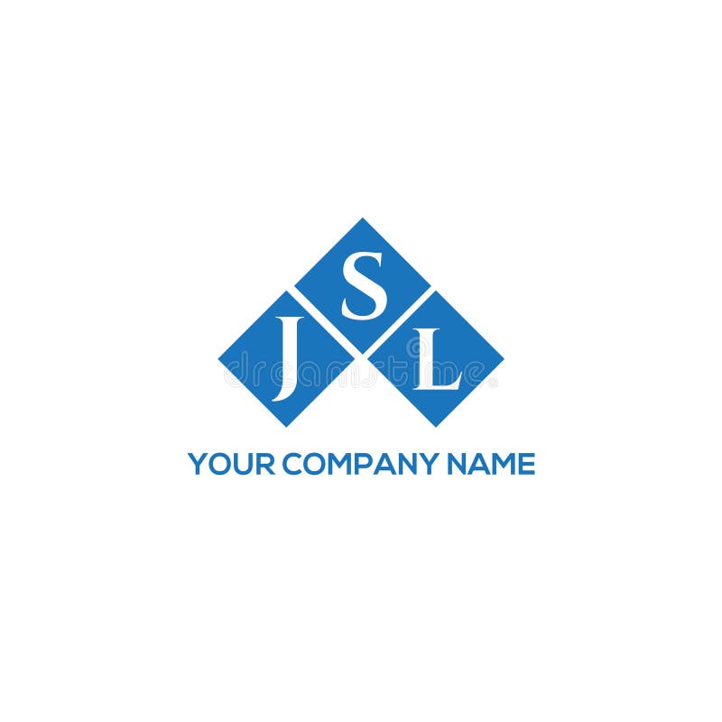 Jsl Letter Logo Design On White Background Jsl Creative Initials Letter Logo Concept Jsl