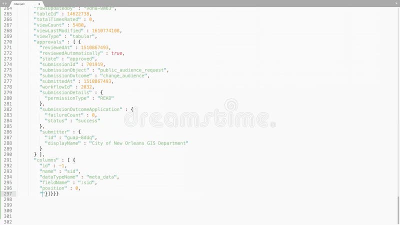 Json Programming Language Source Code Typing Effect Json Programmer Ticker Colored Commands