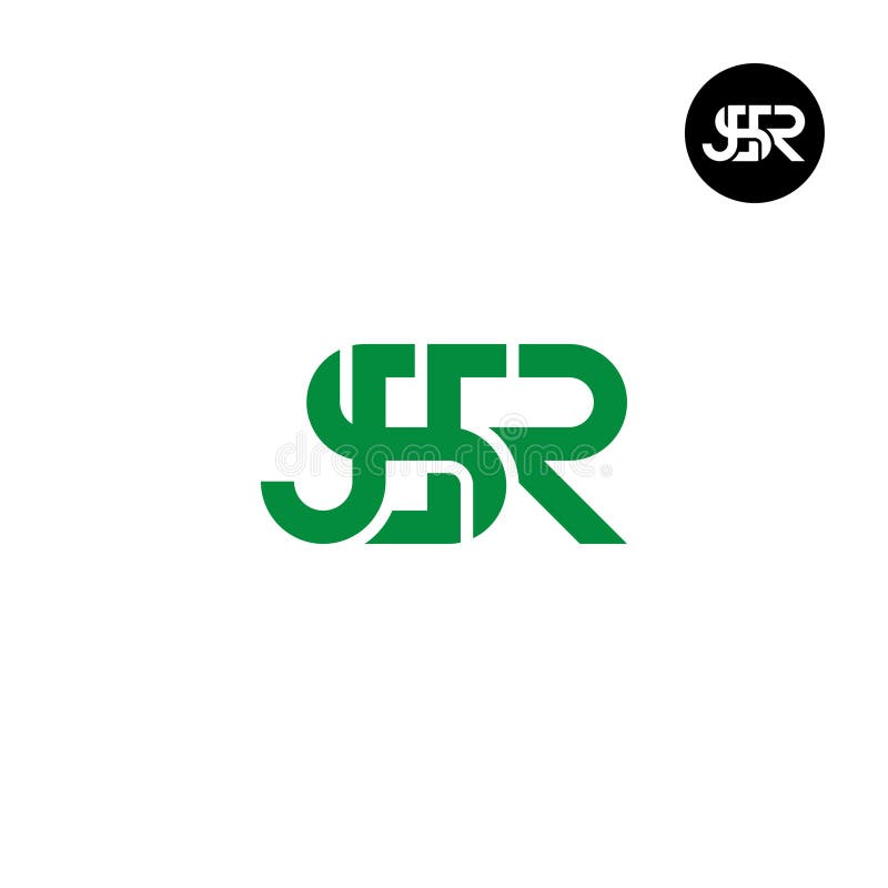 JSR Logo Letter Monogram Design Stock Vector - Illustration of logo ...