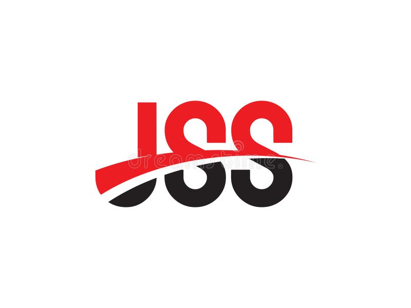 JSS Letter Initial Logo Design Vector Illustration Stock Vector ...
