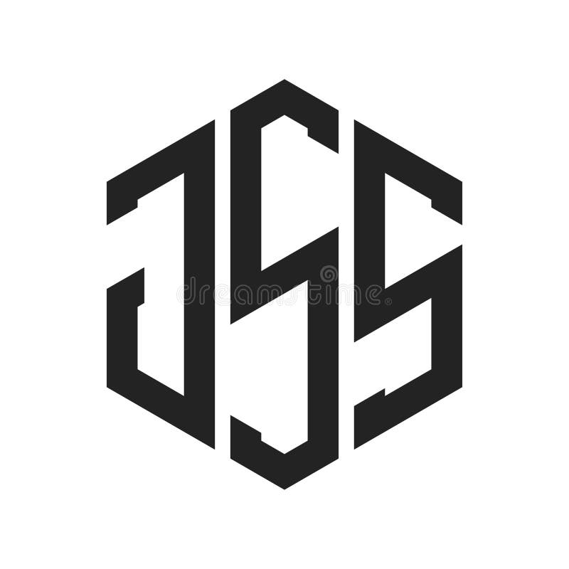 JSS Logo Design. Initial Letter JSS Monogram Logo Using Hexagon Shape ...