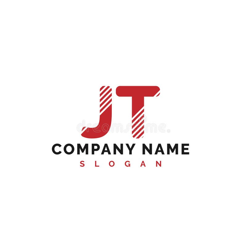 JT Letter Logo Design. JT Letter Logo Vector Illustration - Vector ...