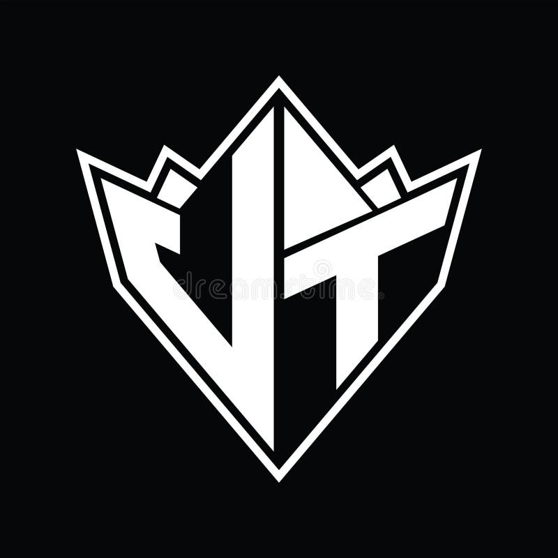 JT Logo Monogram Design Template Stock Vector - Illustration of ...