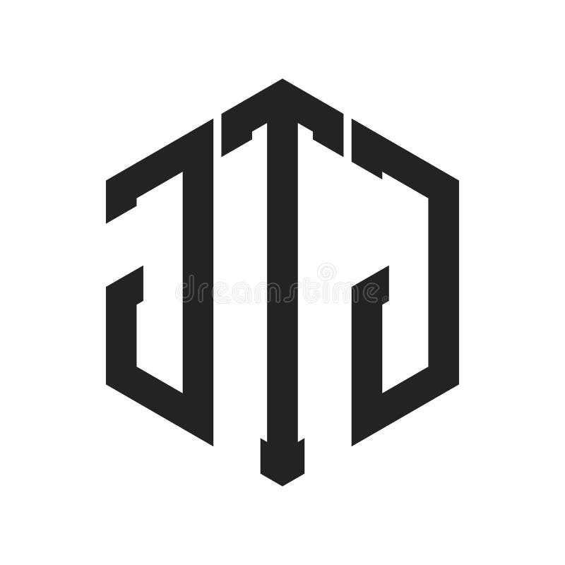 JTJ Logo Design. Initial Letter JTJ Monogram Logo Using Hexagon Shape ...