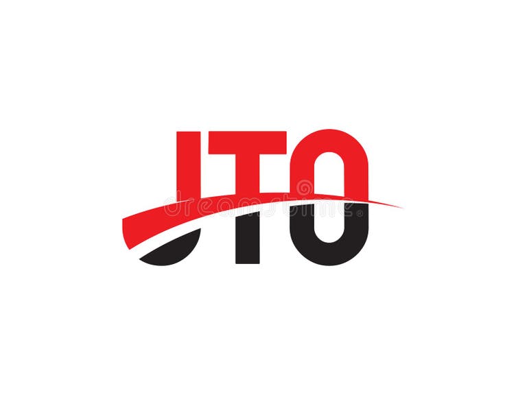 JTO Letter Initial Logo Design Vector Illustration Stock Vector ...