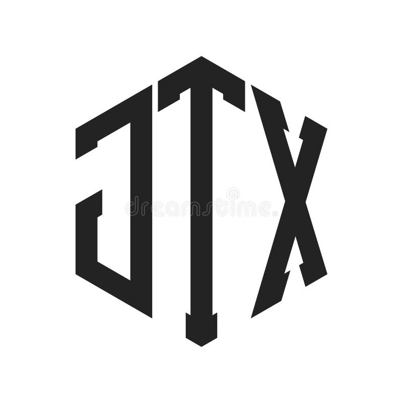 JTX Logo Design. Initial Letter JTX Monogram Logo Using Hexagon Shape ...