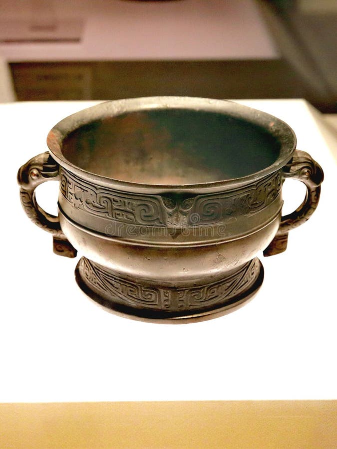 [Museum Treasure 54] Shanghai Museum, China.Ju Xiaozi Gui Stock Image ...