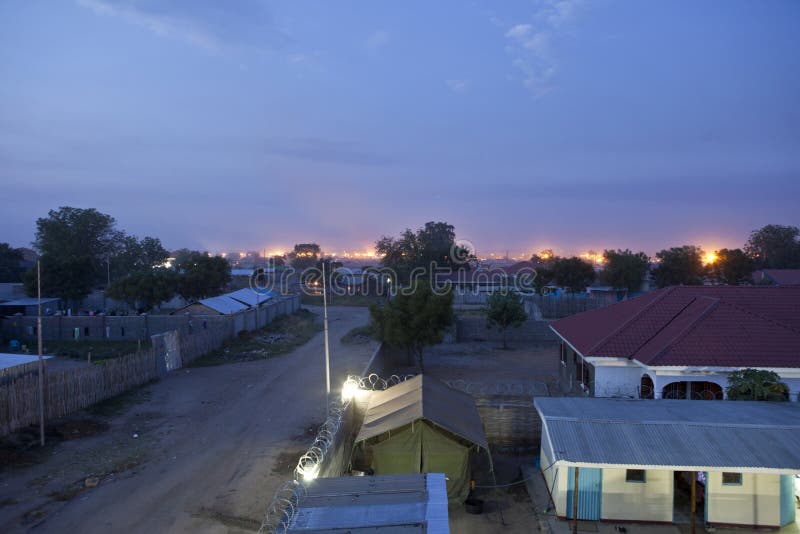 Juba, South Sudan stock photo. Image of night, lifestyle - 44107940