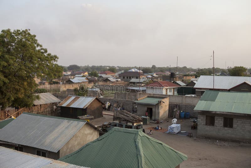 Juba, South Sudan, Wide Panoramic View Stock Photo - Image of city ...
