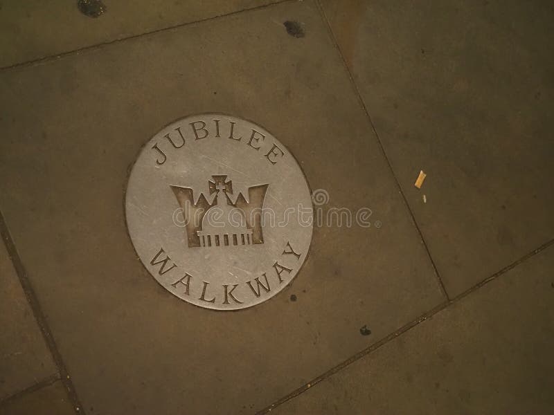 Jubilee Walkway in London editorial image. Image of europe - 260602815