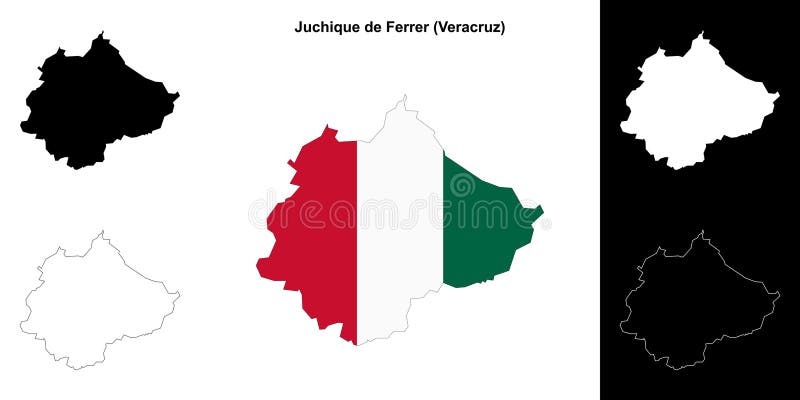 Ferrer Outline Map Stock Illustrations – 4 Ferrer Outline Map Stock ...