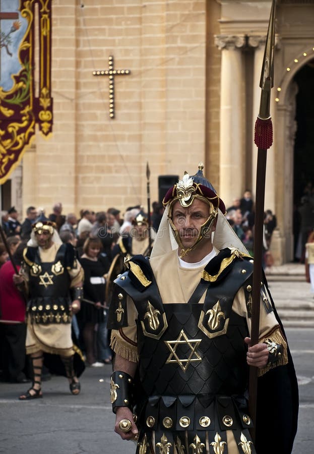 Judea Soldier editorial stock image. Image of malta, mediterranean ...