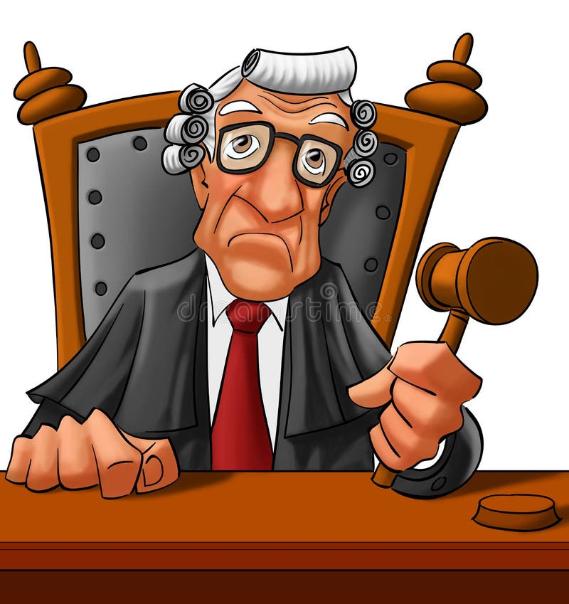 Courtroom Judge Clipart