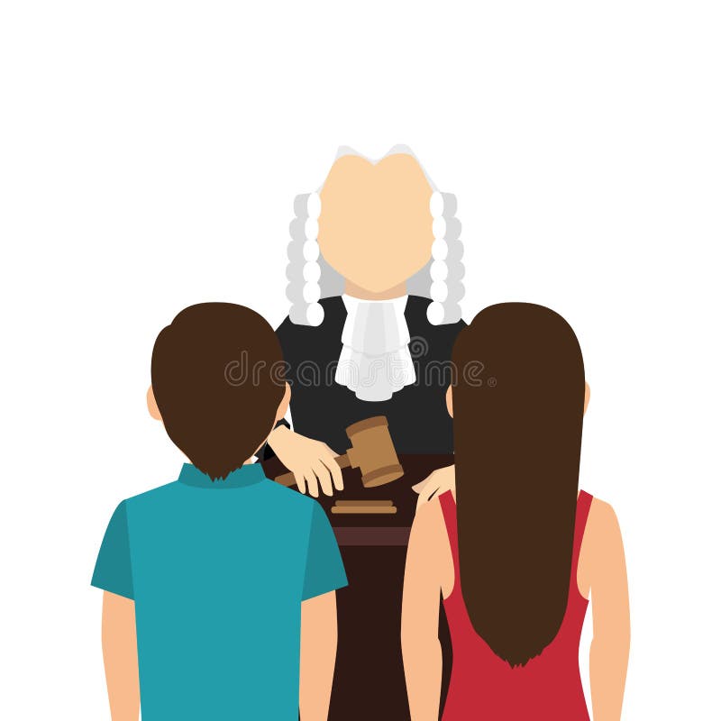 Judge Avatar Character Icon Stock Illustration - Illustration of lawyer ...