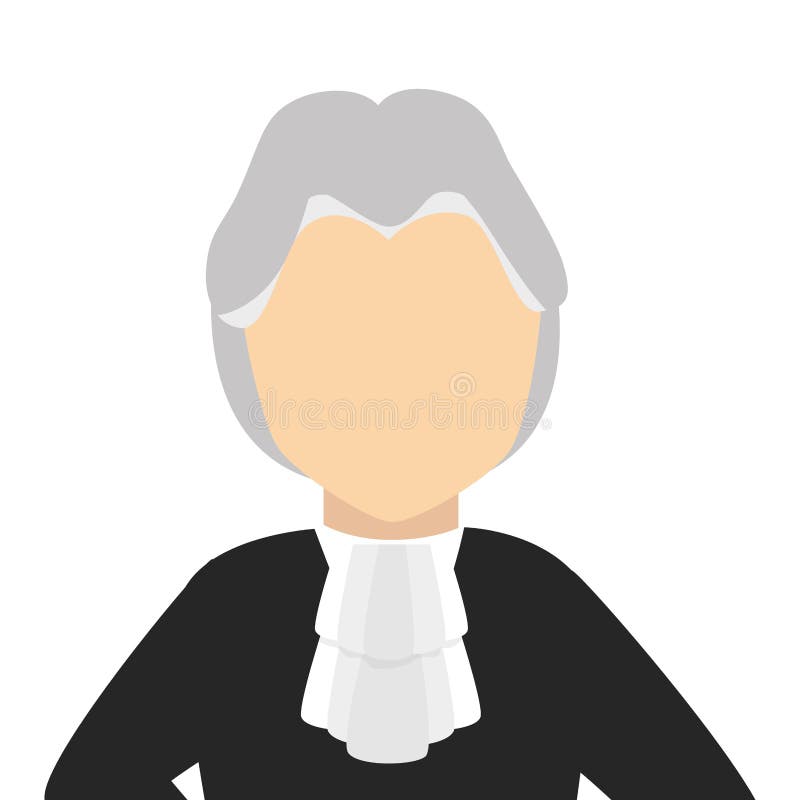 Lawyer avatar with scale stock vector. Illustration of suit - 91803743
