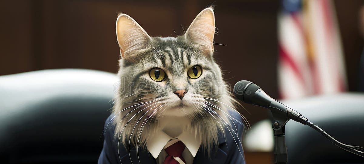 Cat Judge Stock Illustrations – 118 Cat Judge Stock Illustrations ...