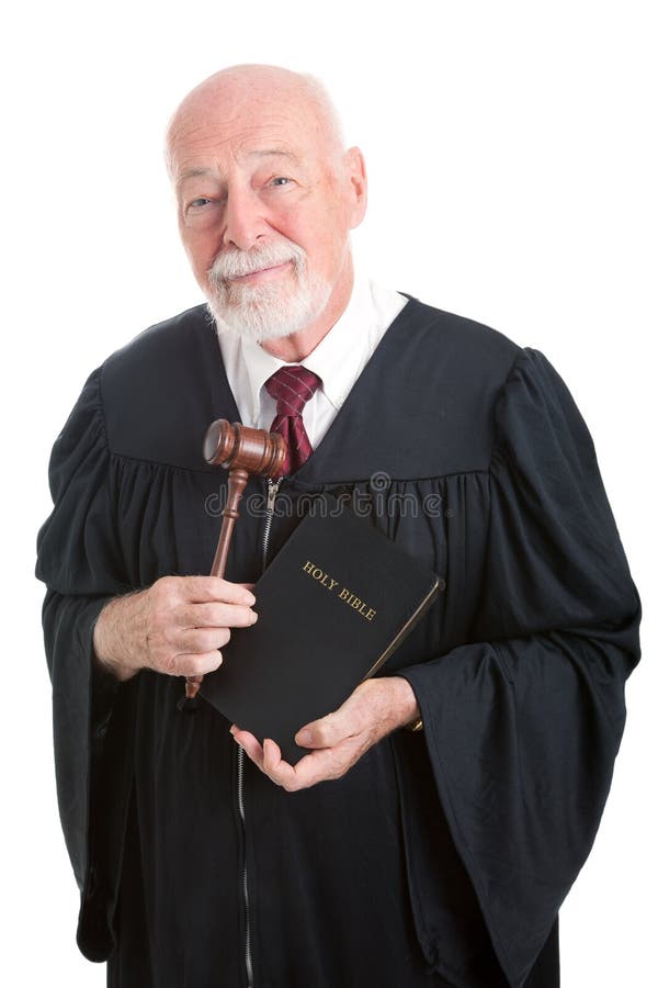 Judge - Church and State stock image. Image of bald, judgment - 25519793